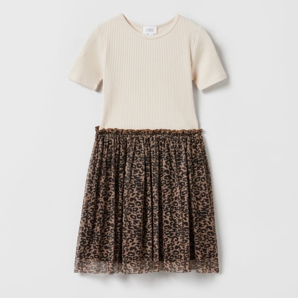 Zara | Dresses | Zara Combination Tulle Dress | Poshmark